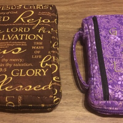 Zippered Bible Cover SEWING PATTERN DIY - Etsy