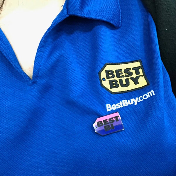 Best Bi Hard Enamel Pin| Lapel Pin Brooch Badge Flair Lgbtq - Etsy