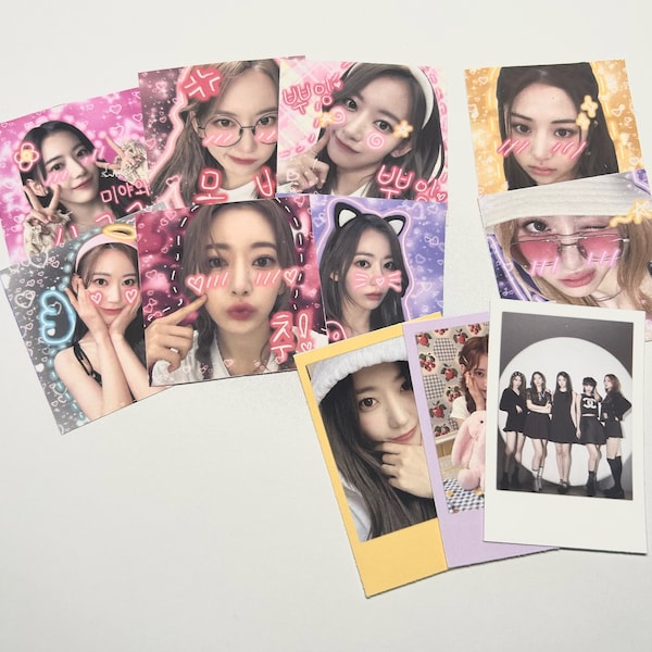 Aespa Purikura Stickers Set of 6 - Etsy