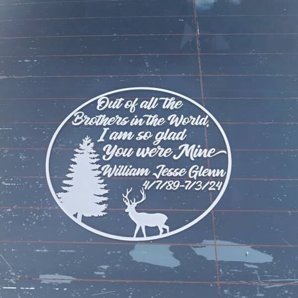 Arrow Cursive Last Name Custom Mailbox Decoration With Personalized ...