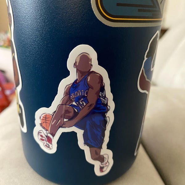 Jalen Brunson 3 Point Celebration Glossy Sticker (3”, Water Resistant ...