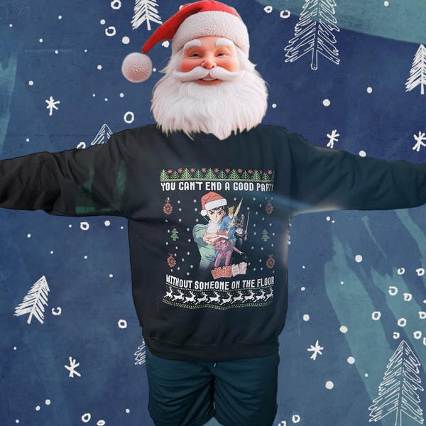 Ace Attorney Ugly Christmas Sweater - Edgeworth Santa December 24th ...