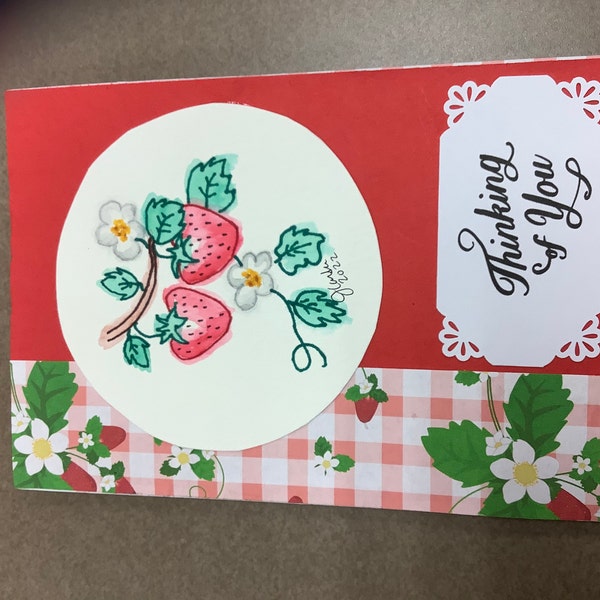 Strawberry Paper, Strawberry Digital Paper, Strawberry, Summer Paper ...