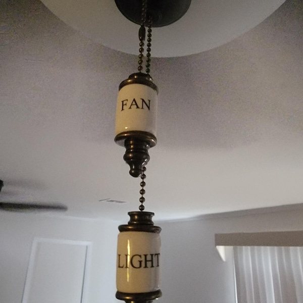 Hummingbird Fan & Light Ceiling Fan Pull Chain, - Etsy