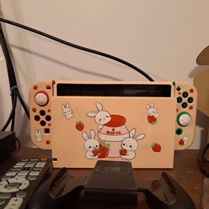 Custom WHITE RABBIT Nintendo Switch Soft-shell Case - Etsy