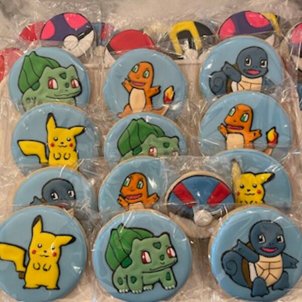 GODZILLA KONG RAWR X12 Inspired Decorated Cookies - Kids Birthday Party ...