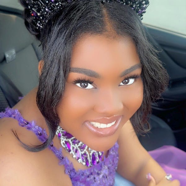 Dark Purple Tiara Amethyst Tiara Black Tiara Black Crown Spike Crown ...