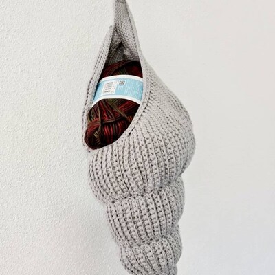Nautilus Shell Crochet Basket Photo PDF Crochet Pattern - Etsy