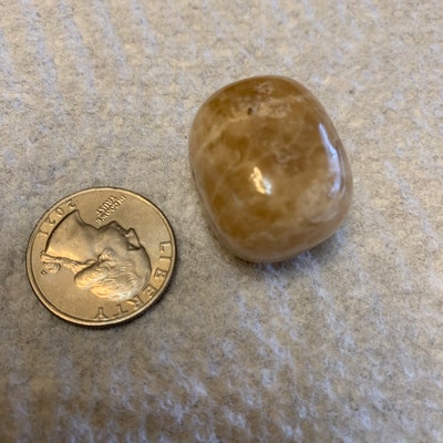 Honey Calcite TUMBLED Honey Calcite Citrine Calcite Solar Plexus ...