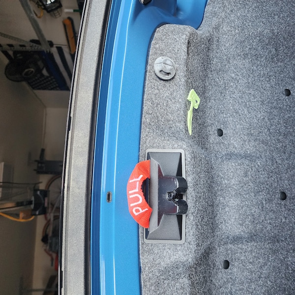 2015+ Mustang DIY - Trunk Pull Tab Only - Etsy