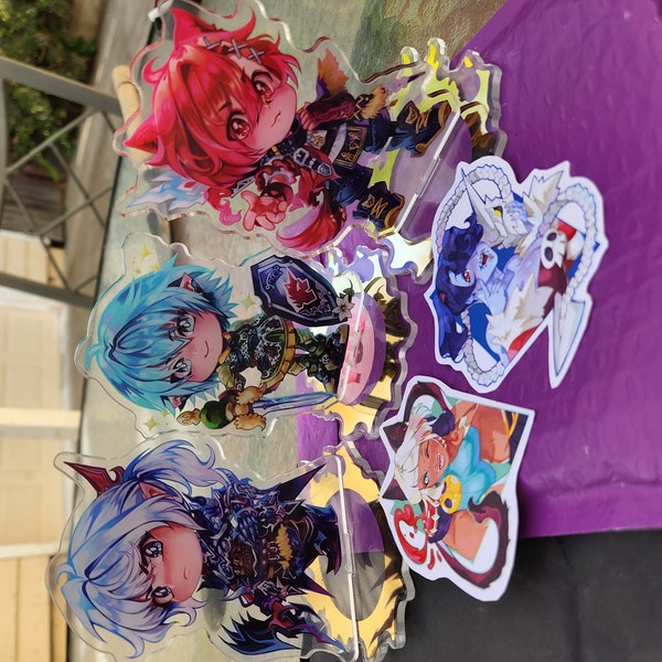 RETIRING Final Fantasy XIV Acrylic Standees FFXIV G'raha Estinien ...