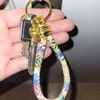 Boho Key Chain With Keyring - Handmade Surfer Accessories - Hippie ...