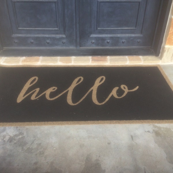 The Most Durable an Elegant Custom Door Mat Available. Infinity Custom ...