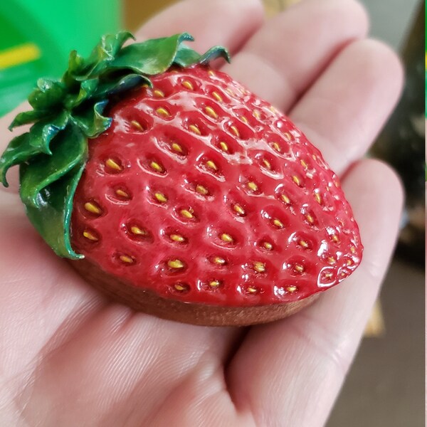 Strawberry Plugs. Summer Plugs. Fruit Plugs. 8-50 Mm Plugs - Etsy