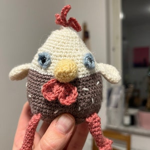 Amigurumi Hen Pattern Stupid Hen Crochet Tutorial, Printable Pdf, DIY ...