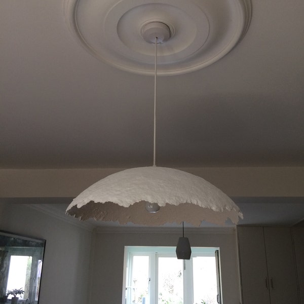 Lampshade Ceiling | Modern Chandelier | Paper Lamp | Pendant Light ...