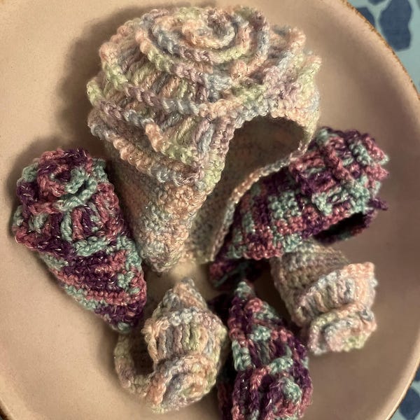 Small Crochet Shell - PDF PATTERN - Etsy