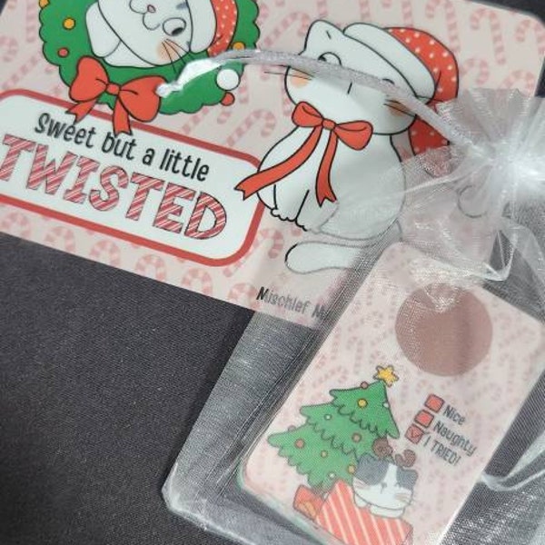 Sweet but Twisted Scratch-off Cards - Collaboration - Etsy