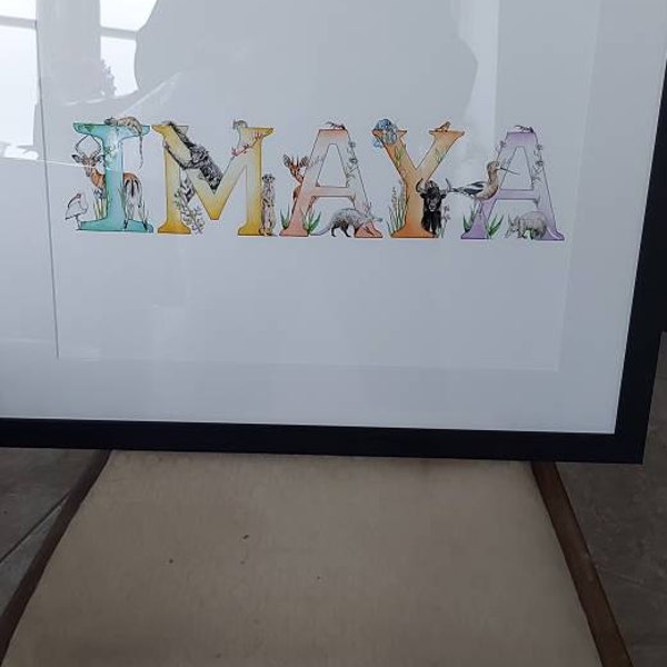 Dinosaur & Extinct Animals Alphabet , Dinosaur Alphabet , Alphabet Art ...