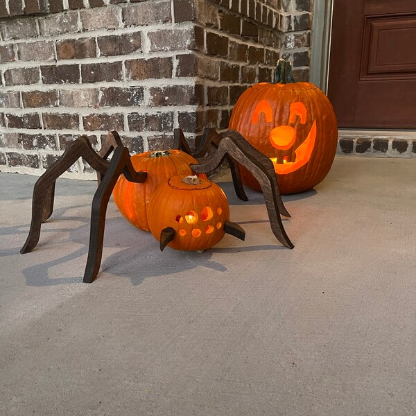 Spider Legs, Halloween Decor, Pumpkin Kit, Spider Kit for Halloween ...