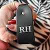 Personalised Leather RFID Safe Car Key Fob Pouch - Anniversary Gift ...
