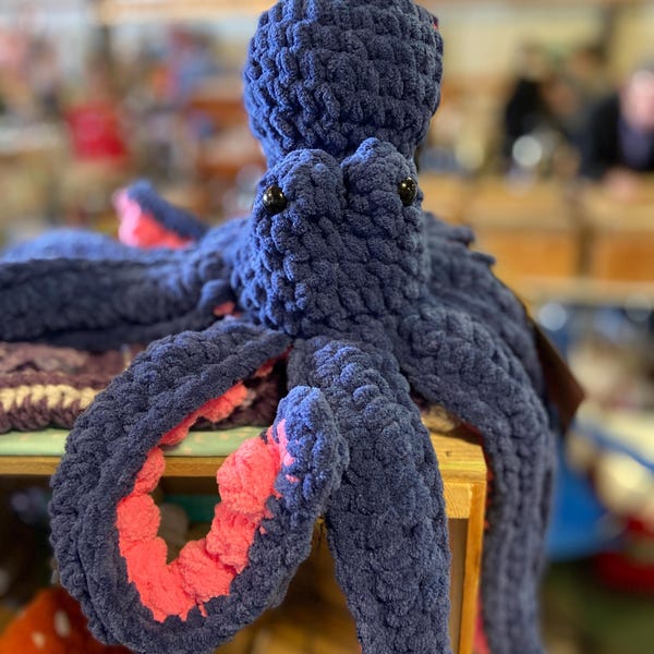 MINI Anchor the Octopus Pattern Crochet Pattern digital Download PDF - Etsy