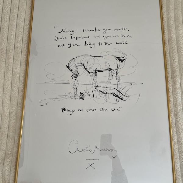 Charlie Mackesy, the Boy the Mole the Fox and the Horse High Quality ...