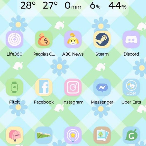 Desktop Organizer Animal Crossing Autumn Edition 156 Icons With ...