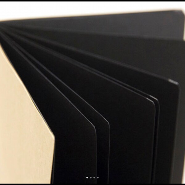 BLACKOUT! Black Paper Traveler's Notebook Insert - Choice of 8 Sizes ...