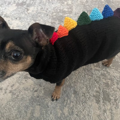 Warm Coat for Wiener Dog, Miniature Dachshund Knitted Jumper, Dachshund ...