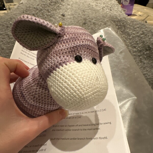 Amigurumi Crochet Pattern - Monty the Moose (ENGLISH ONLY) - Etsy