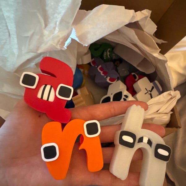 Greek Alphabet Figures Full Set - Etsy