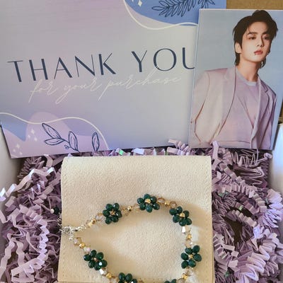 Jimin Face Collection Beaded Accessories Phone Charms Bracelets - Etsy