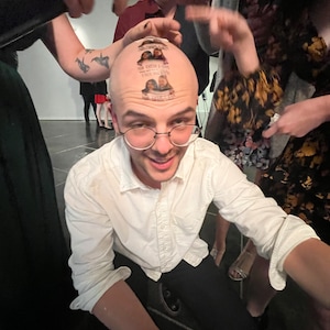 PHOTO TEMPORARY TATTOO Custom Face Tattoo Photo Temporary - Etsy