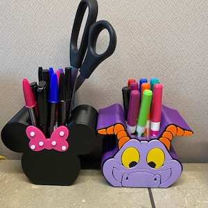 Mickey Mouse 3D Printed Disney Sticky Note Holder for Desk | Etsy