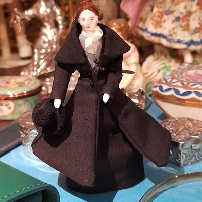 Regency Raggie Miniature Cloth Doll, Georgian Baby, Child Dollhouse ...