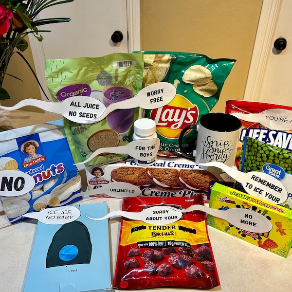 Sperm Cut Out Template Vasectomy Card for Care Package Printable Sign ...