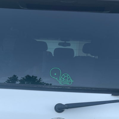 Baby Turtle Cartoon Sticker Di Cut Decal Home/laptop/computer/phone/car ...