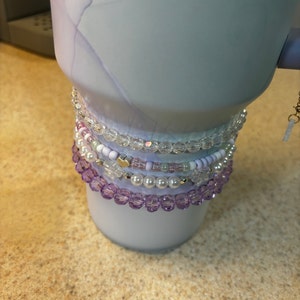 NEW Release Watercolor Dusk Custom Charm Stack Tumbler Boot Topper Cup ...