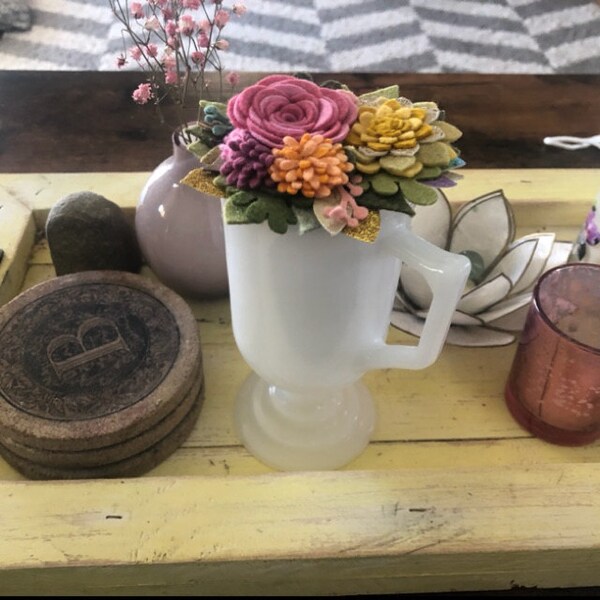 Felt Flower Hair Clips, Felt Rosette Hair Clips, Hair Clip Sets, Girl ...