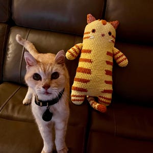 Big Long Cat Crochet Pattern. Create You Own Big Long Cat Amigurumi ...