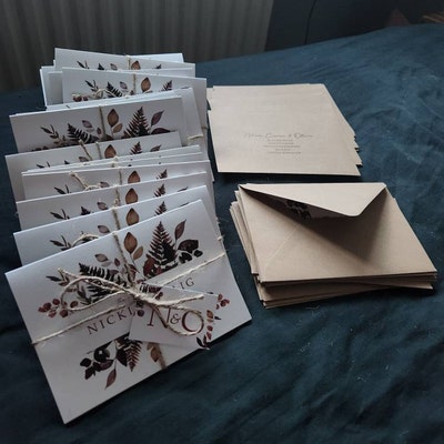 Sunflower Wedding Invitation Set Concertina Trifold Luxury Wedding ...