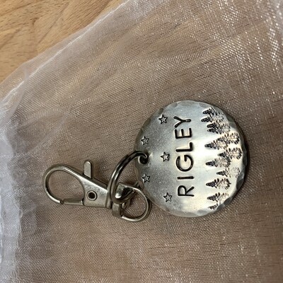 Custom Hand Stamped Dog Tag, Dog Tags for Dogs, Pet Id Tag ...