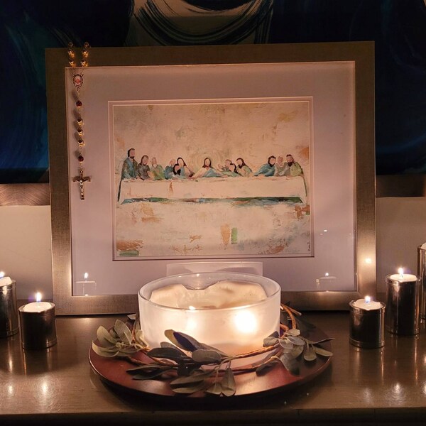 The Last Supper - Jesus Paper Print in Multiple Sizes - Lords Supper - Etsy