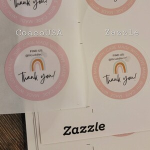 CUSTOM Stickers Roll Custom Logo Stickers Custom Label Roll - Etsy