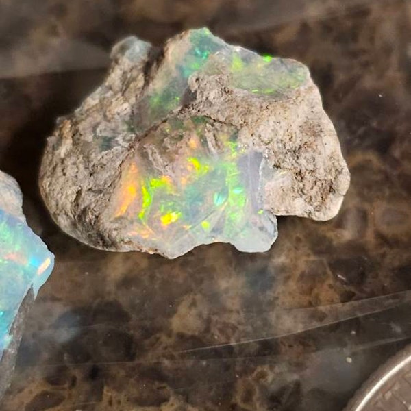 42.90 Ct, Ethiopian Opal Rough, Natural Opal Rough, Welo Opal Rough ...