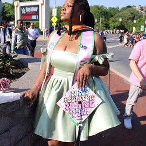 Personalized Film Student Graduation Cap Topper, Funny Grad Cap Topper ...