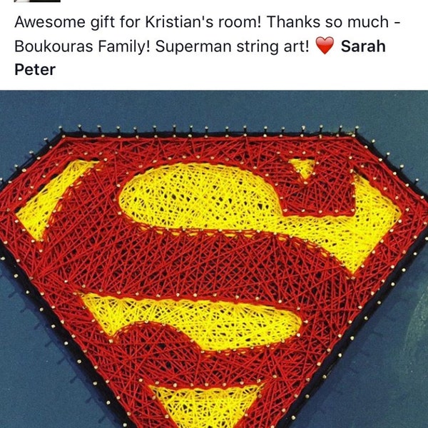 Pink Ice Cream Cone String Art Handmade Unique Gift Idea Home Decor ...