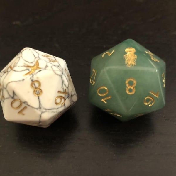 Orange Glasss D6 Dice-gemstone D6 Dice Set-d6s-6 Sided Dice-yahtzee ...