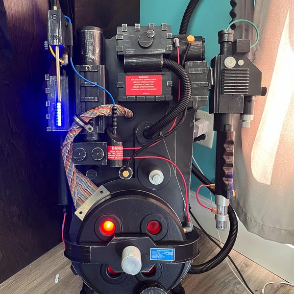 Fully Customized Spirit Halloween Proton Pack With Lights and Sounds ...